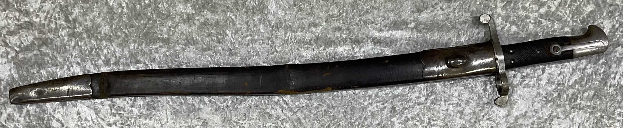 British 1860 Pattern Martini Henry Yataghan Sword Bayonet - Peter J ...