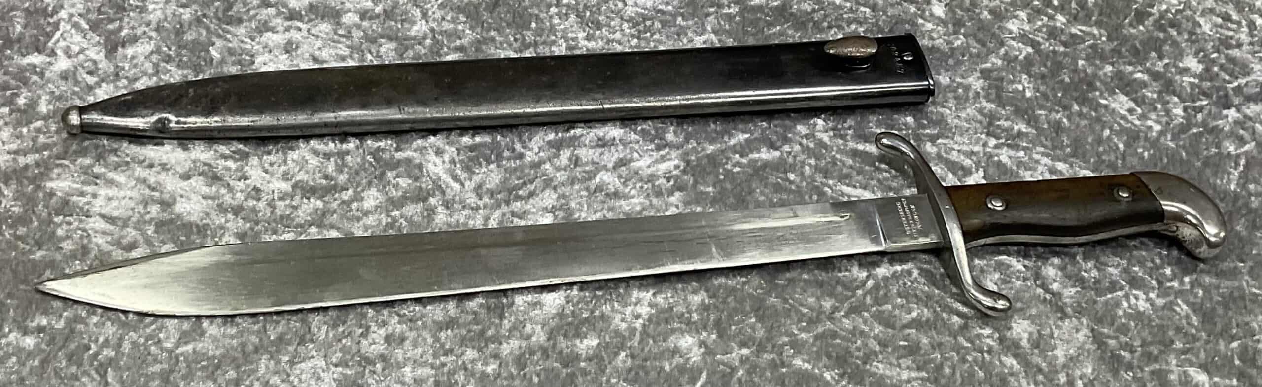 German Manufactured Argentine Mauser Model 1909 Artillery Short Sword ...