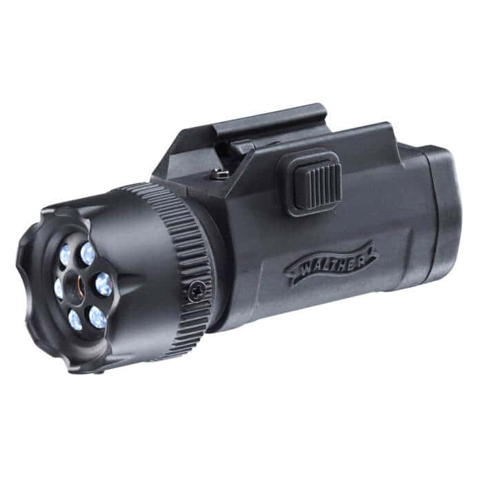 Walther FLR 650 Gun Mount Flashlight with Red Laser - Peter J Starley Kft